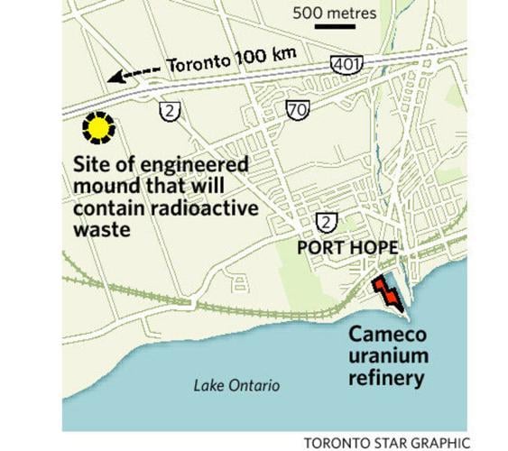 Port Hope's nuclear past pits economic interests against health