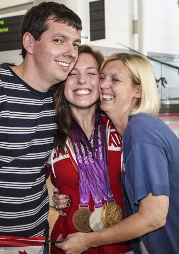 Canada’s Paralympians welcomed home at Pearson