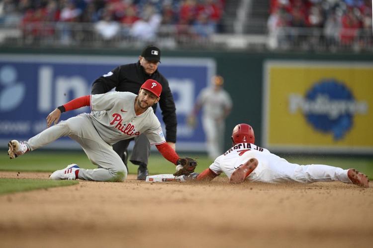 Phillies shortstop Trea Turner out of starting lineup again with back spasm