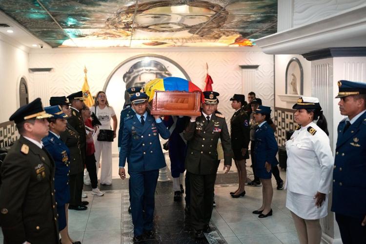 Venezuela's military buries soldiers killed in US operation to capture ...