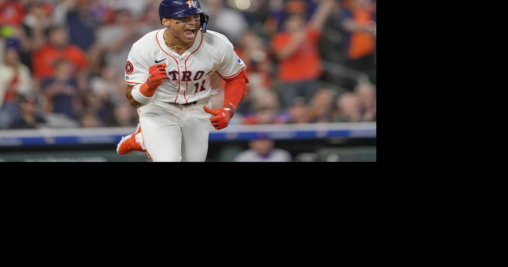 Cam Smith delivers donuts and key hit for Houston Astros in MLB debut