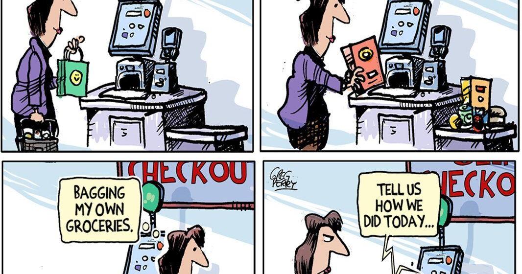 Greg Perry: Self-checkouts