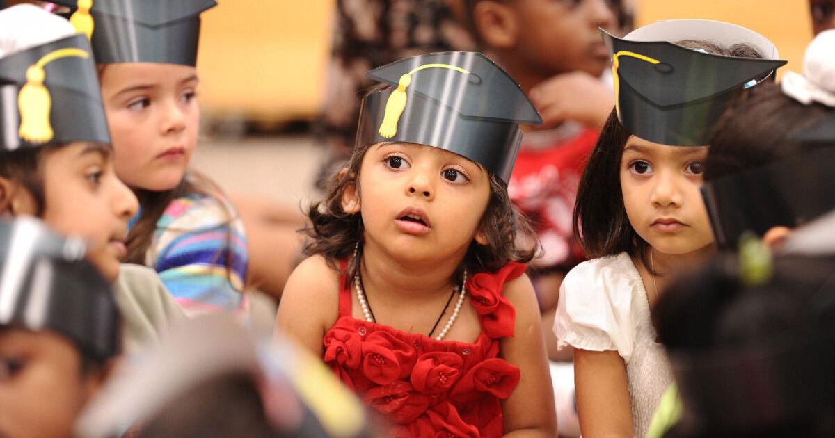Babied preschoolers get early taste of classroom