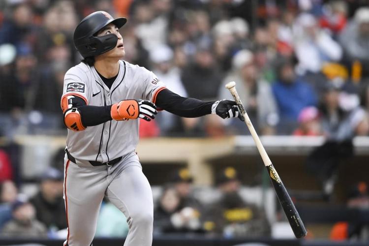 Conforto's grand slam, Lee's 1st MLB homer carry the Giants to a 9-6 ...
