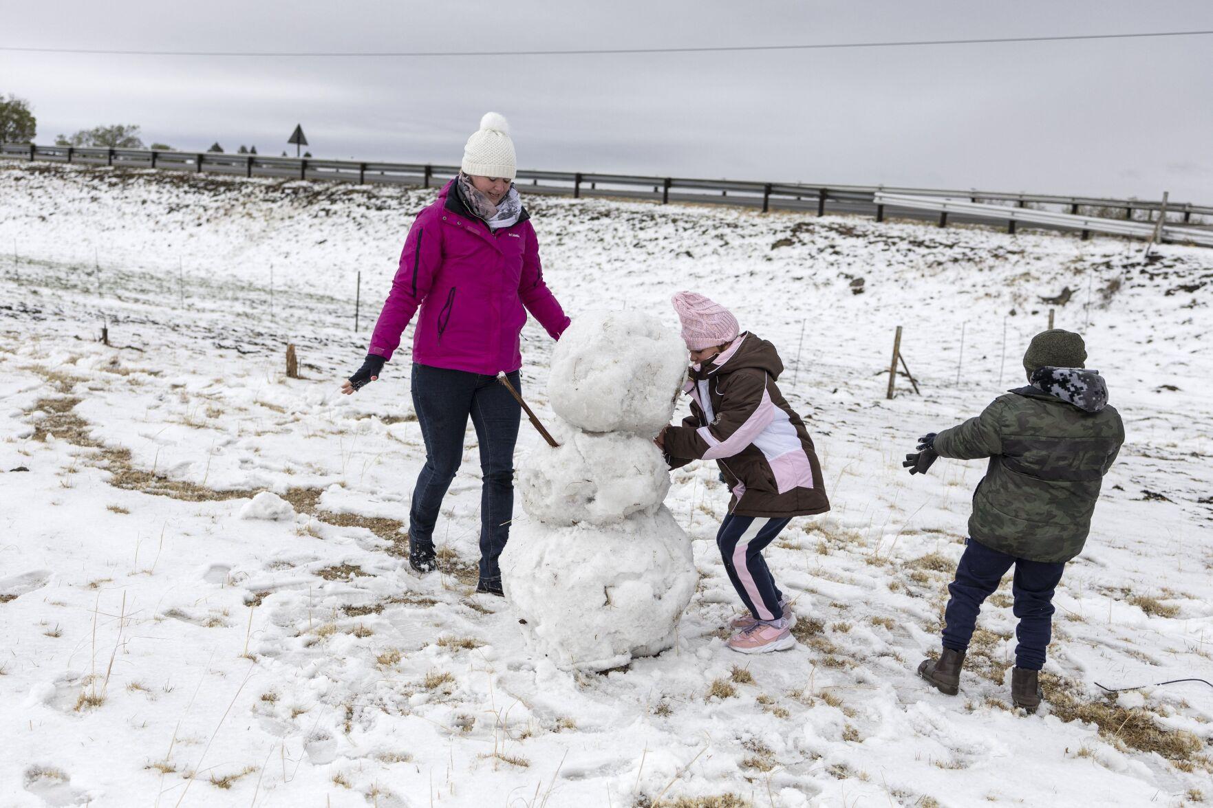 In photos: South Africa hit with rare heavy snowfall