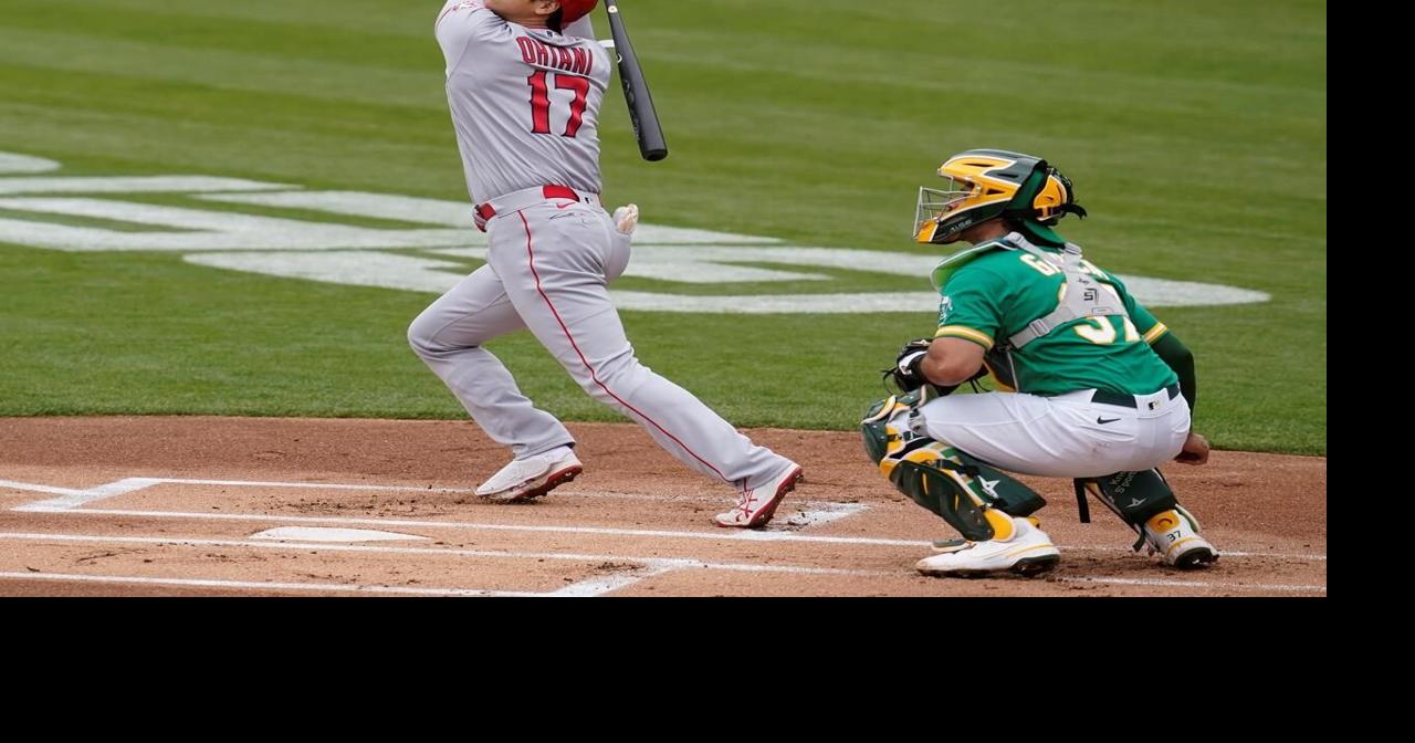 Ohtani hits 2-run single as Cobb, Angels blank A’s 4-0