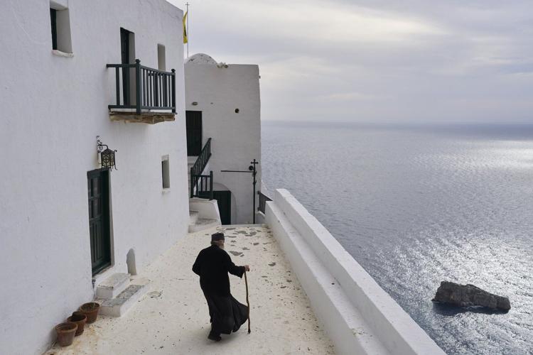 PHOTO COLLECTION: Greece Lifelong Island Monk