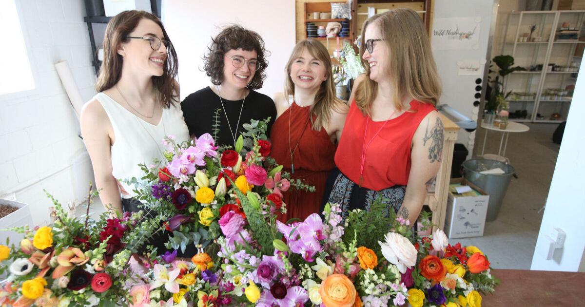 Slow flower movement blooming in Ontario