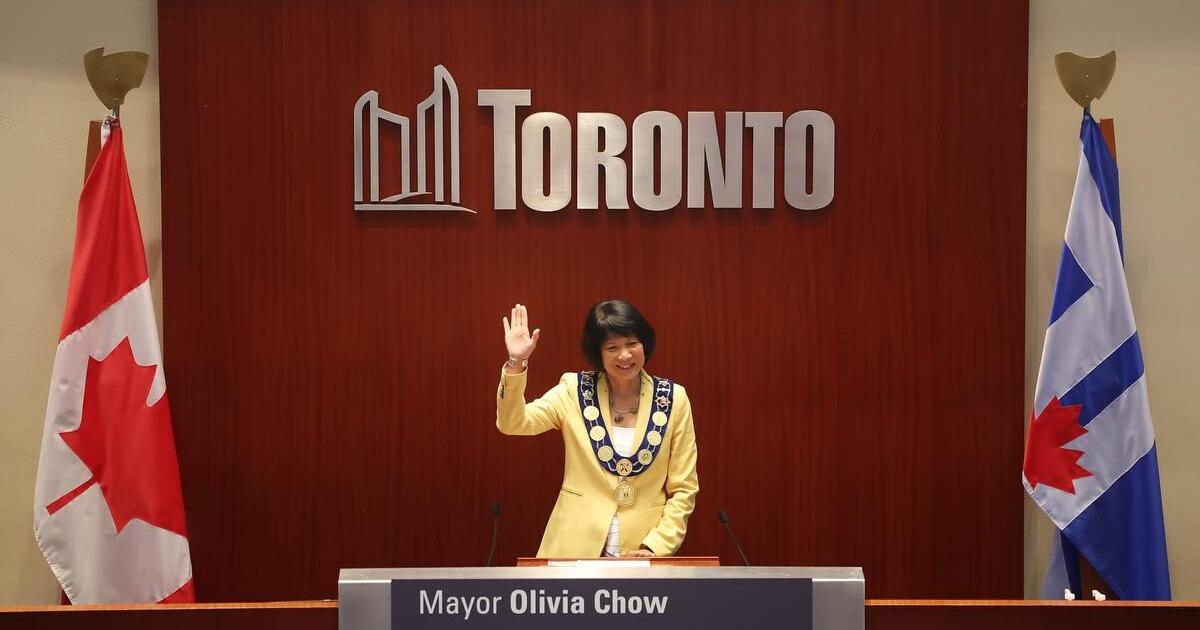 Olivia Chow sworn in, promising a ‘more affordable’ Toronto