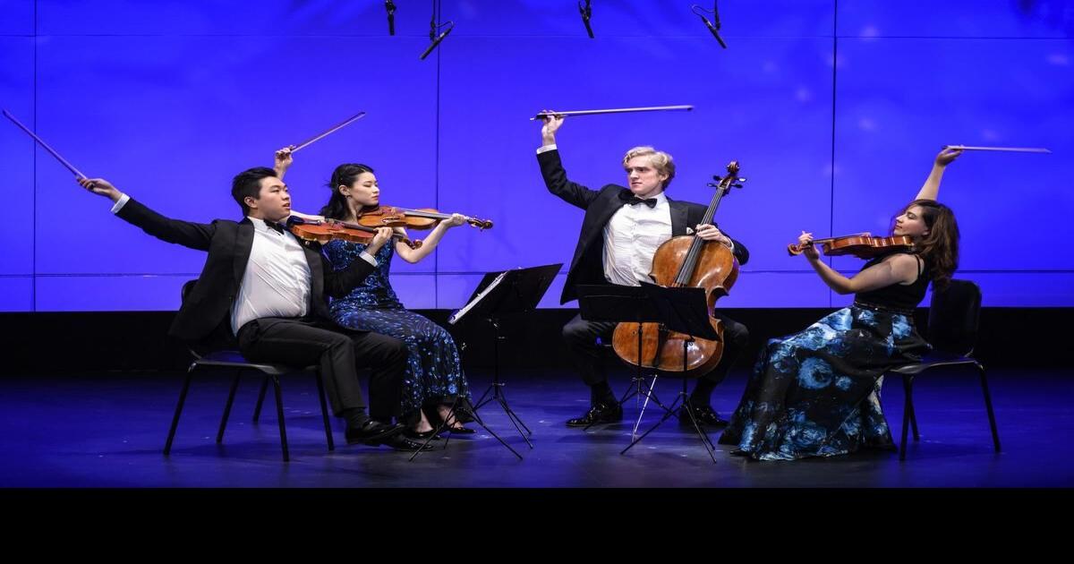 Audience was the winner of as string quartets square off