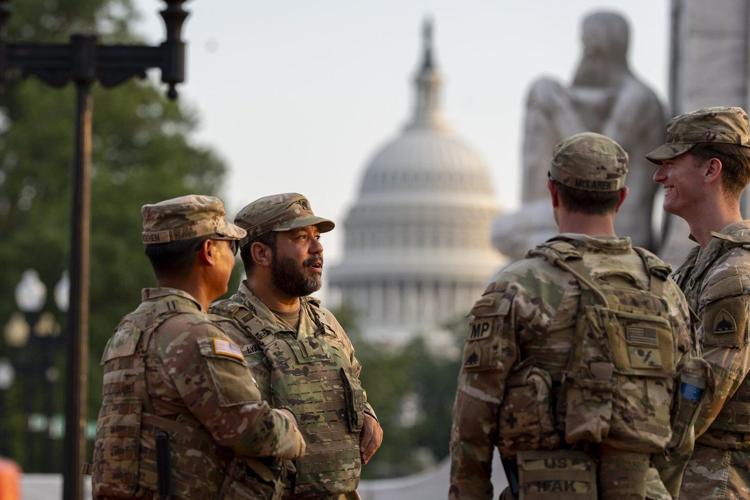 Top White House officials turn to public appearances with troops as a ...