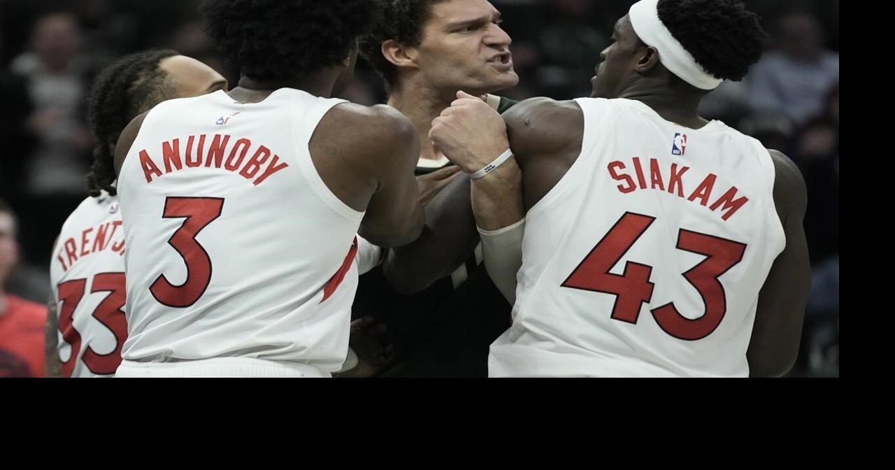Giannis-less Bucks ease past Raptors 130-122
