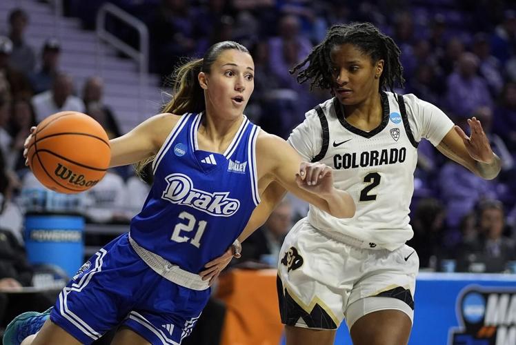 Colorado uses strong second half to down Drake 86-72 in NCAA first round