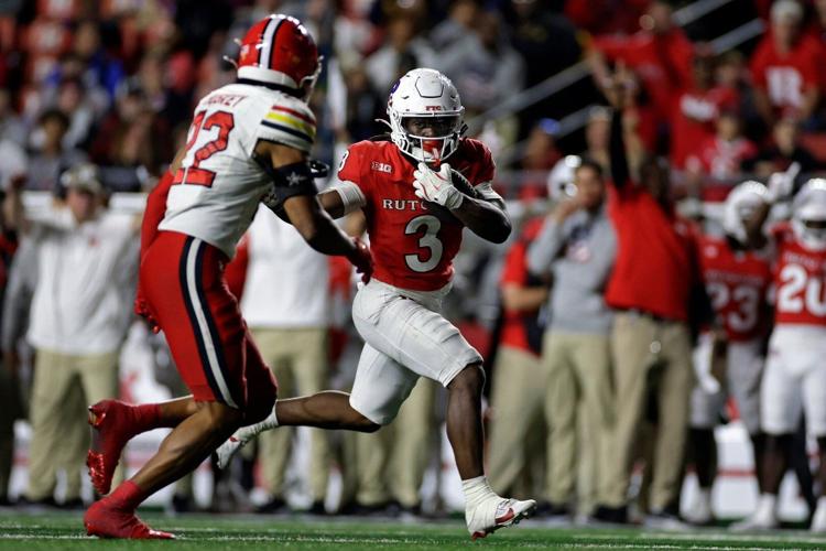 Antwan Raymond runs for 240 yards in Rutgers' 35-20 win over Maryland