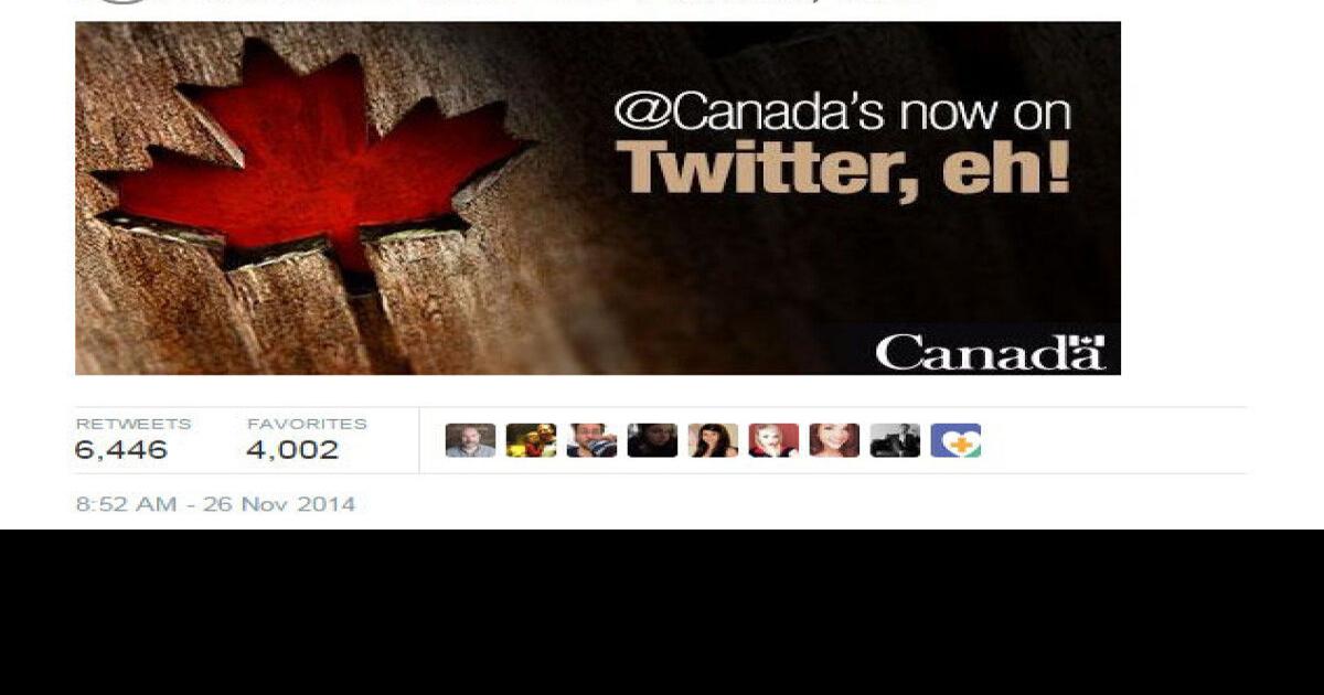 Oot and aboot on Twitter: How the first @Canada tweet came to be