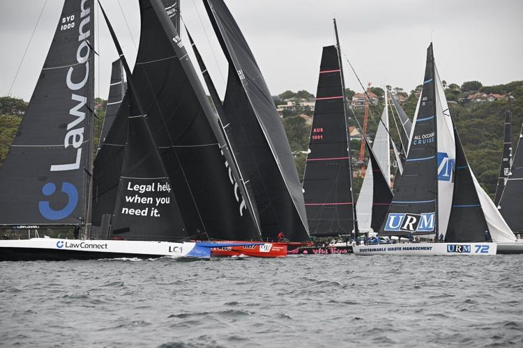 Comanche leads LawConnect, Scallywag 100 in Sydney to Hobart race
