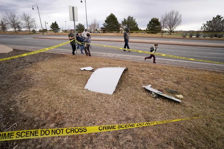 ‘I thought we were done’: Parts fall from sky in plane scare