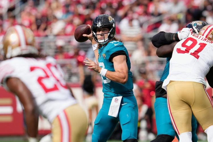 Jaguars beat 49ers 26-21 with Washington's punt return TD, 4 takeaways