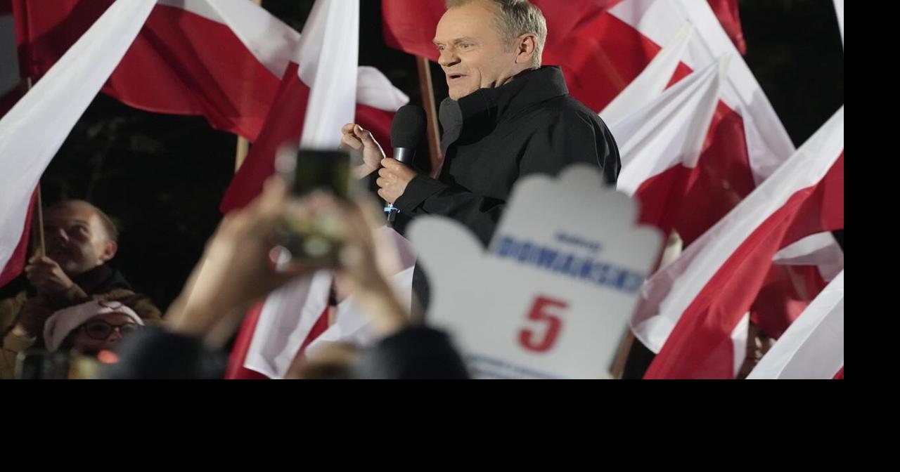Parties running in Poland's election hold final campaign rallies as ...