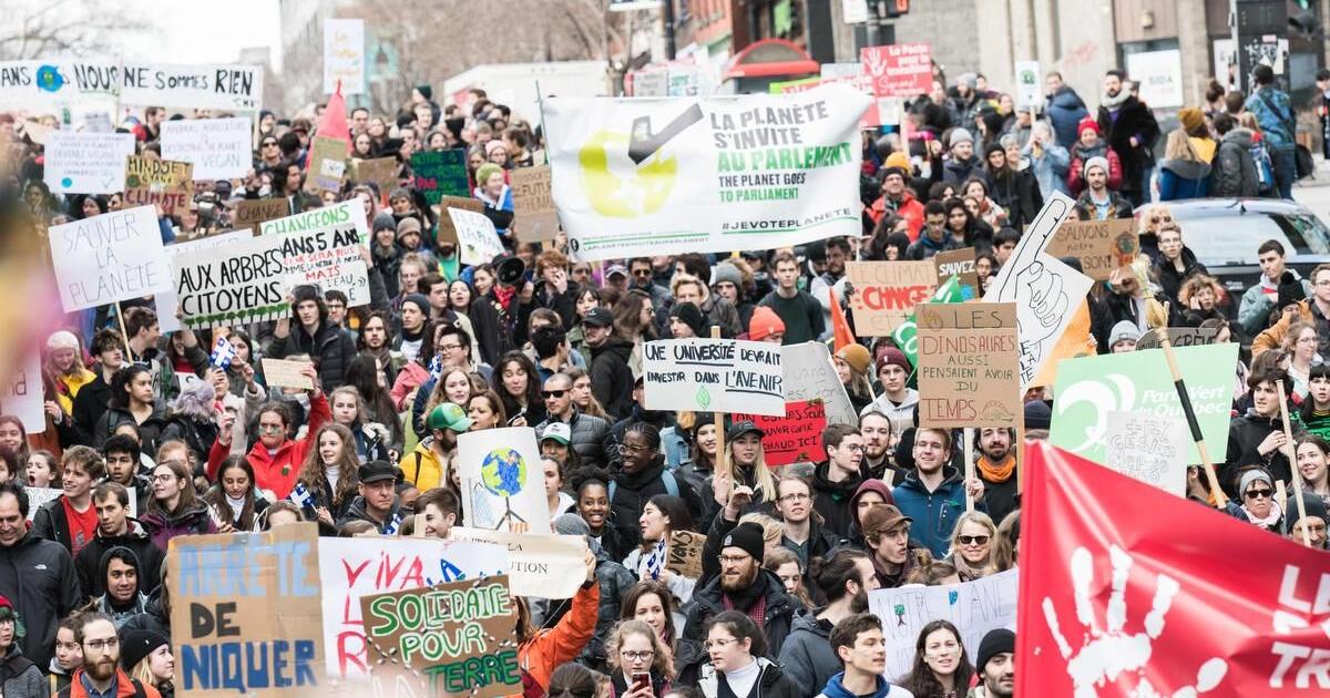 Quebec students join global marches to demand climate change action