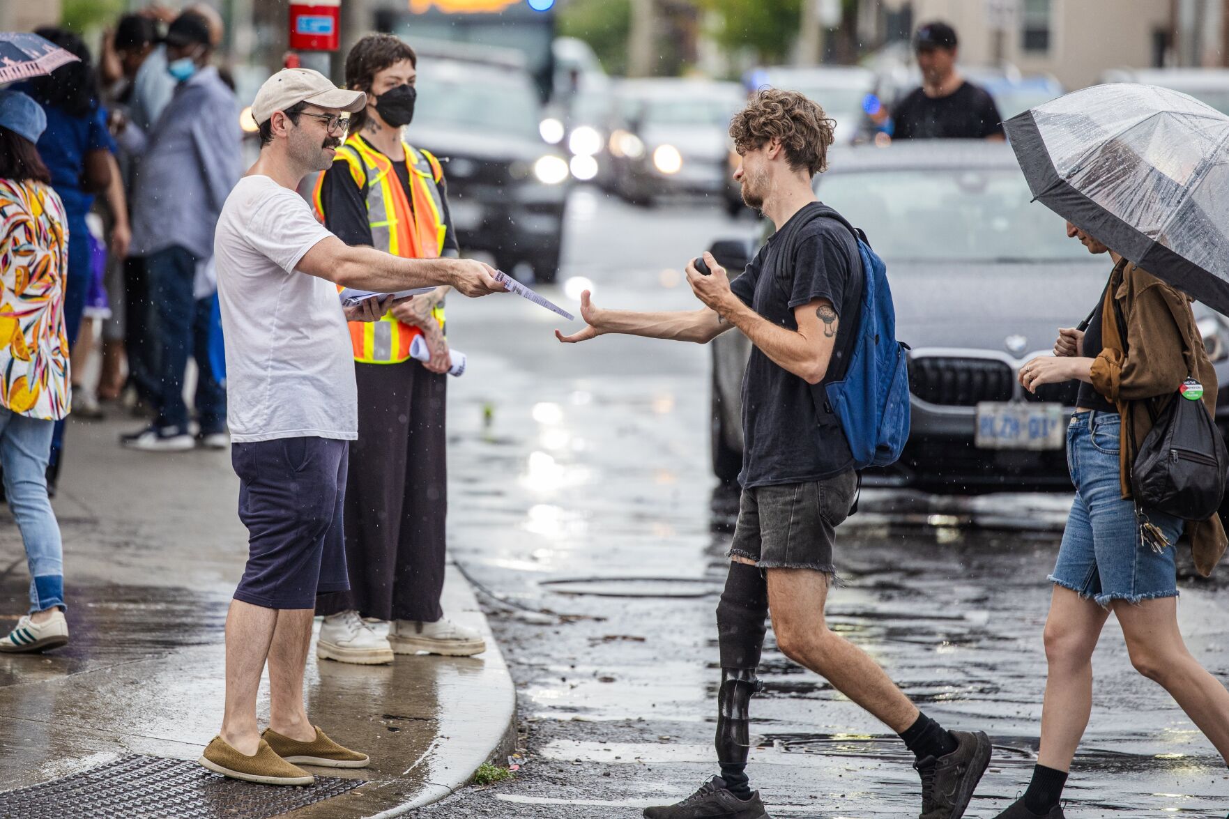 Pro-Palestinian rallies draw hundreds along Bloor-Danforth