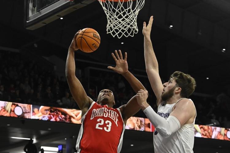 Ohio State pulls away early, beats Northwestern 73-57