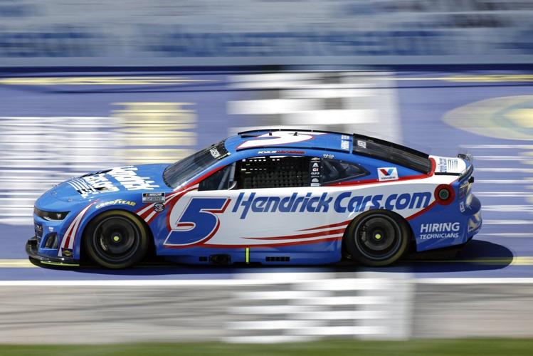 Kyle Larson wins again at Kansas, dominating for his 3rd NASCAR Cup ...