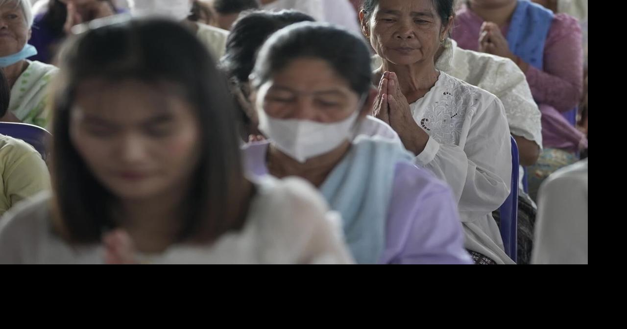 A modest Buddhist ceremony marks the anniversary of a day care center ...