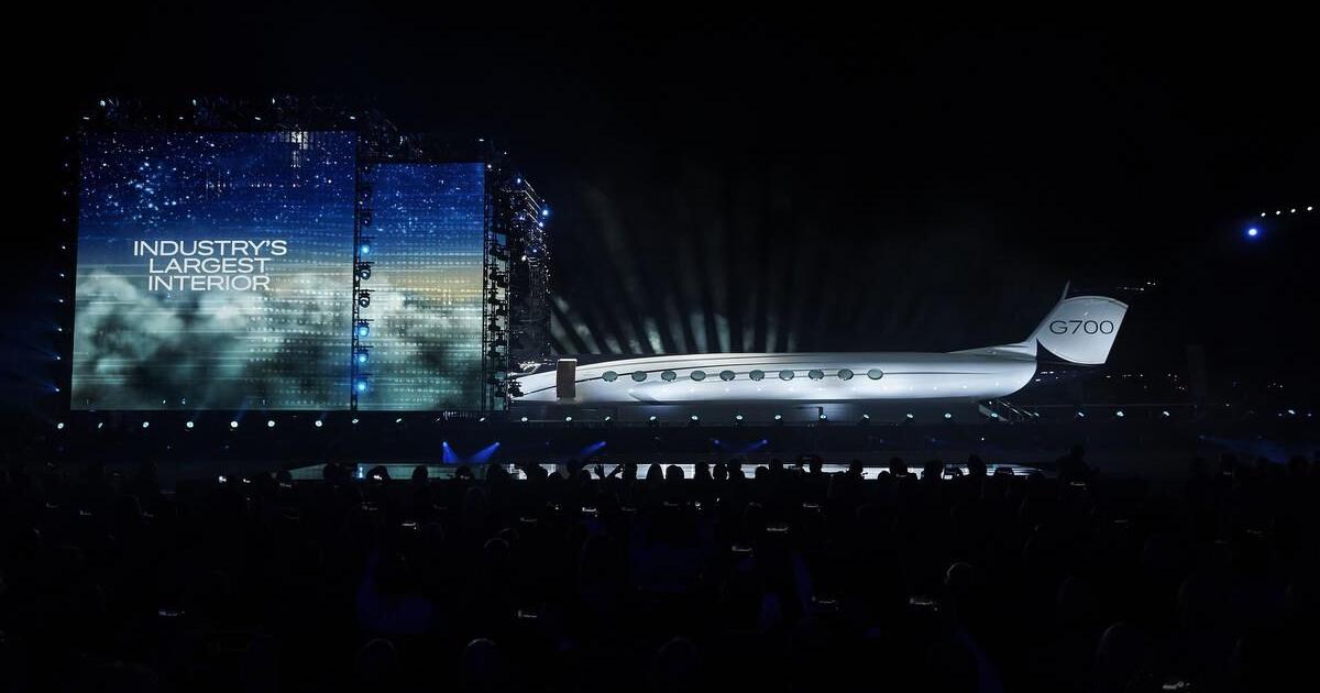 Gulfstream unveils G700 in race for world’s biggest private jet