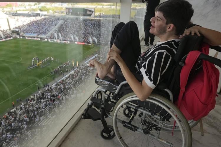 Autistic soccer fans can watch in comfort in Brazil stadiums