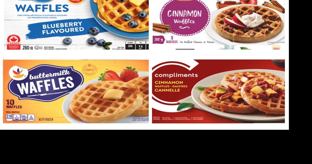 Frozen waffles recalled over possible Listeria contamination