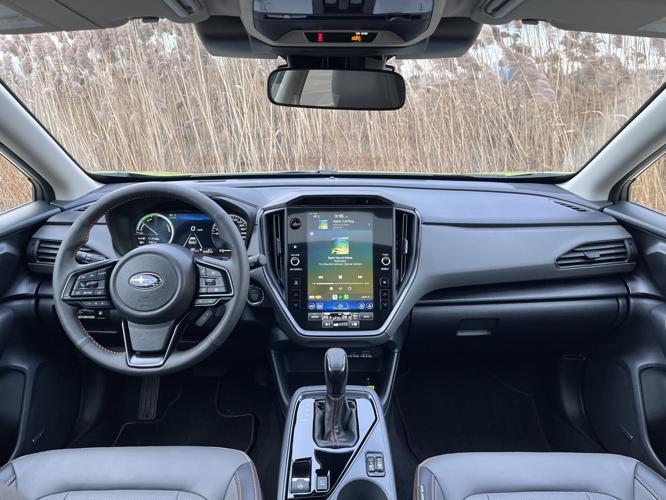 2025 Subaru Crosstrek e-BOXER Hybrid is planted, has range