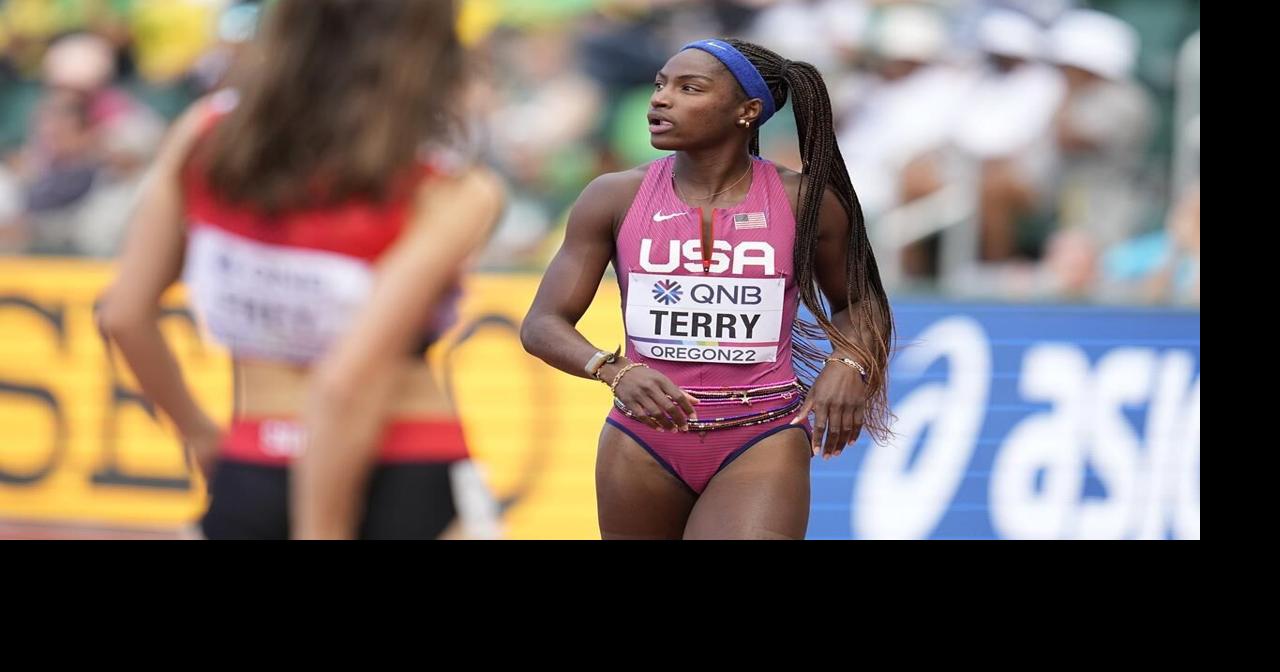 Shot putter Chase Ealey earns 1st US gold at worlds champs