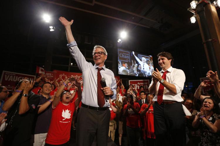 Adam Vaughan, Arnold Chan lead Liberals to byelection wins