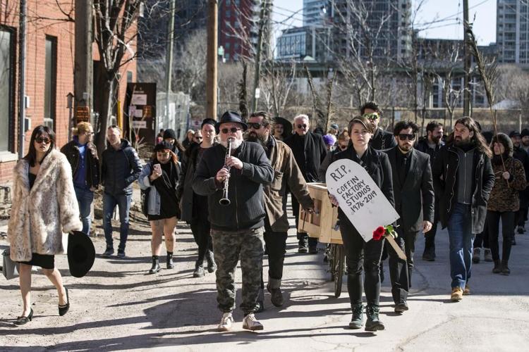 As Toronto’s Coffin Factory dies, artists mourn their affordable live ...