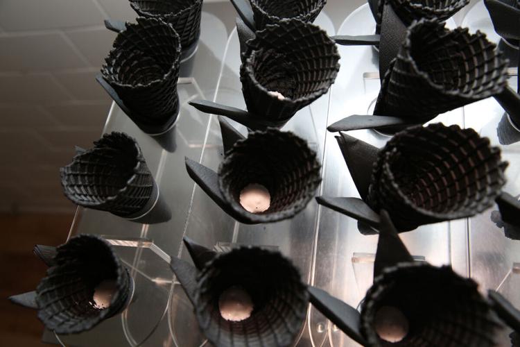 iHalo Krunch mixes charcoal and ice cream for a buzz-worthy dessert