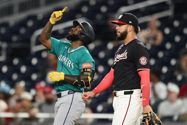 Colt Emerson homers as Mariners beat Nationals 10-2 after long rain delay