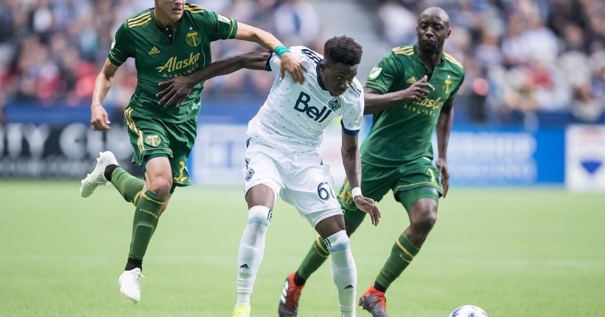 Teen star Alphonso Davies dazzles in final game for Vancouver Whitecaps