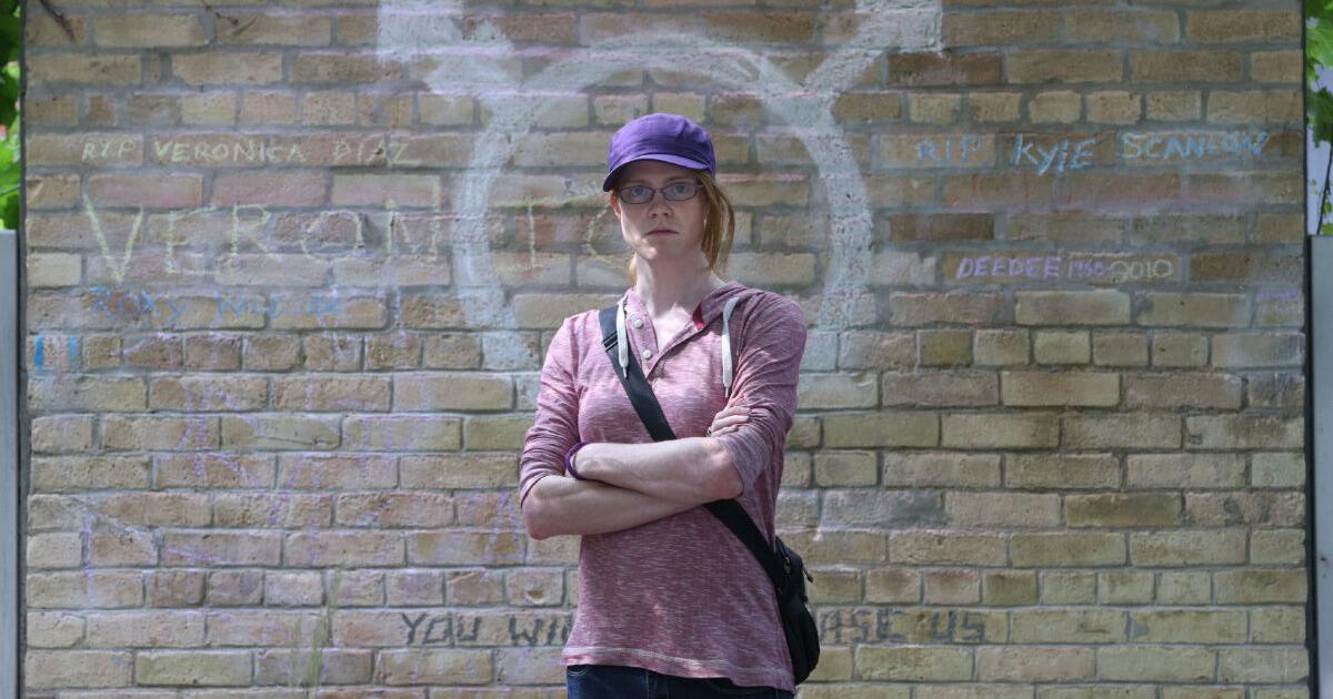 Trans memorial in Barbara Hall Park washed away and resurrected