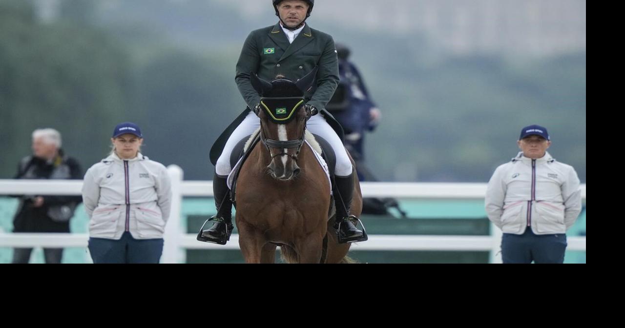 Brazilian rider Carlos Parro issued a warning at Paris Olympics over ...