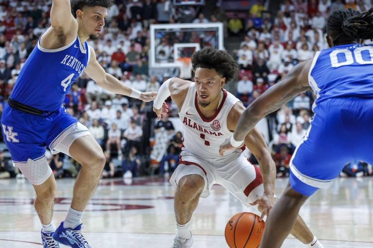 AP men's player of the week: Mark Sears has back-to-back 30-point games for No. 6 Crimson Tide