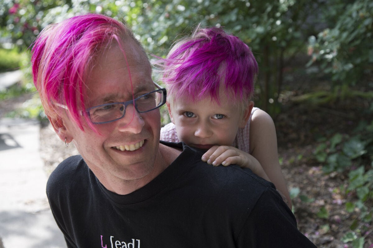 Baby Storm five years later: Preschooler on top of the world