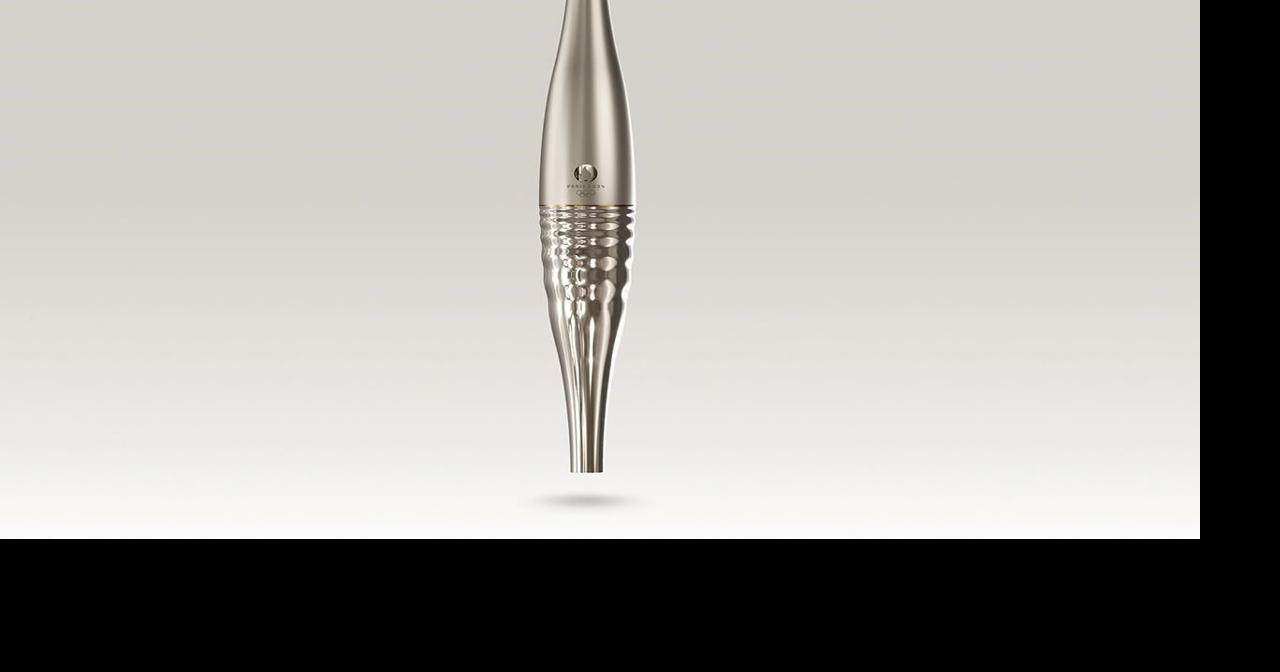 Sleek and shiny torch for Paris Olympics unveiled with carbon footprint ...