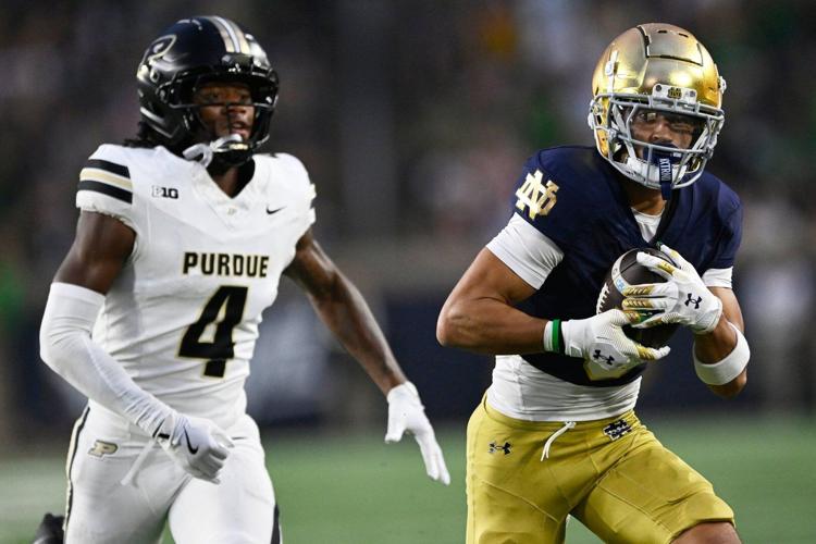 No. 21 Notre Dame is relying on a high-scoring offense to get back into ...
