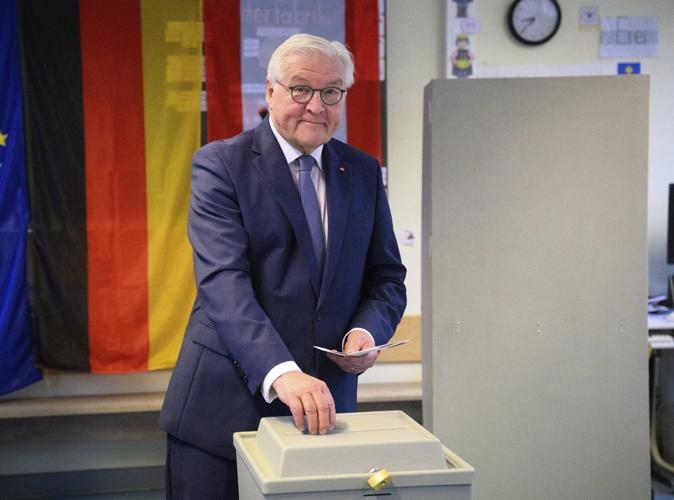 Photo Collection: Germany Election Day