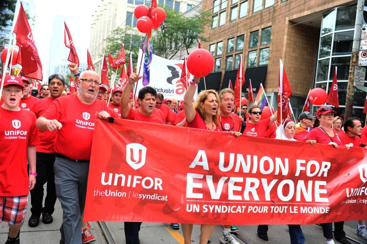 Thousands take to streets for annual Labour Day parade