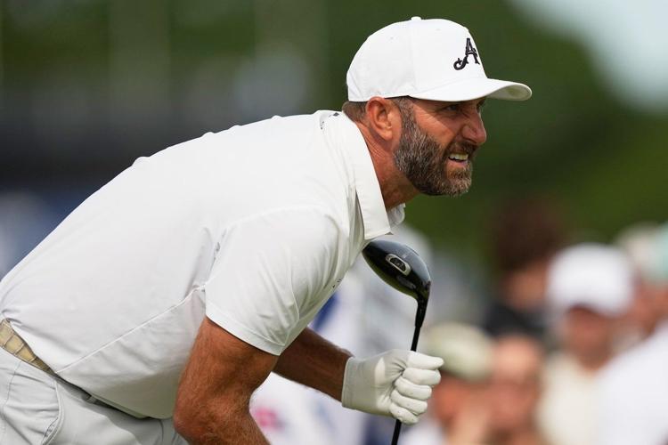 Dustin Johnson goes from 1 shot behind to scrambling to make the U.S ...