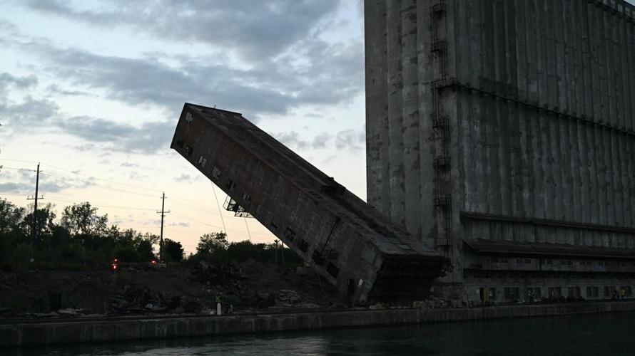 50-metre tall Port Colborne marine tower tumbled for TV