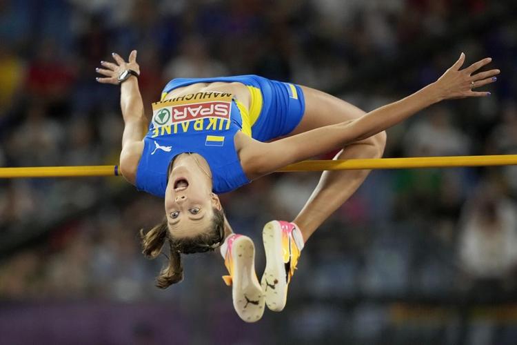 Ukraine's Mahuchikh defends high jump title at Euros. She's a favorite ...