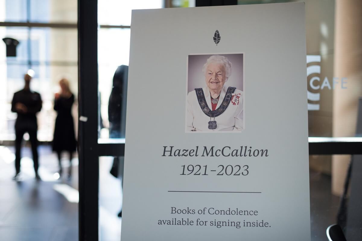 Live updates: Hazel McCallion’s funeral underway
